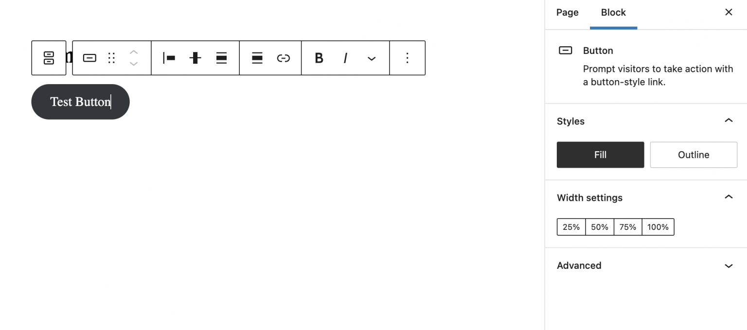Customizing The Core Buttons Block In Wordpress Gutenberg As A Theme Developer Full Stack Digital