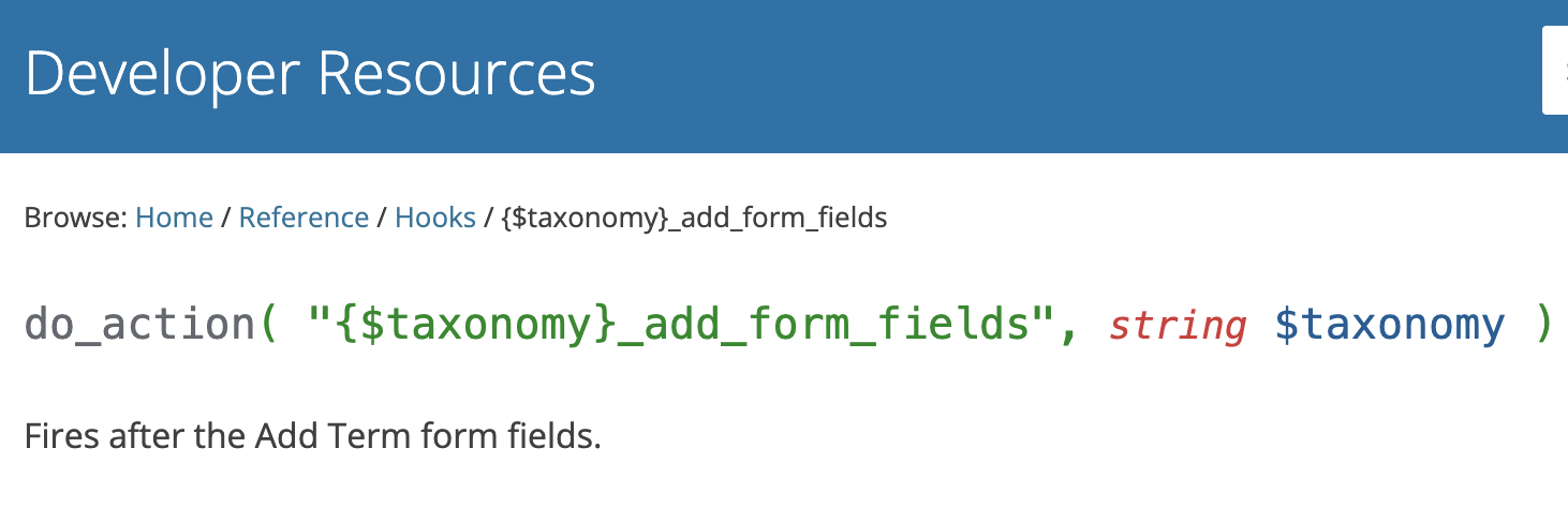 Add Custom Metadata to Taxonomy Terms in WordPress Without Plugins - Full Stack Digital